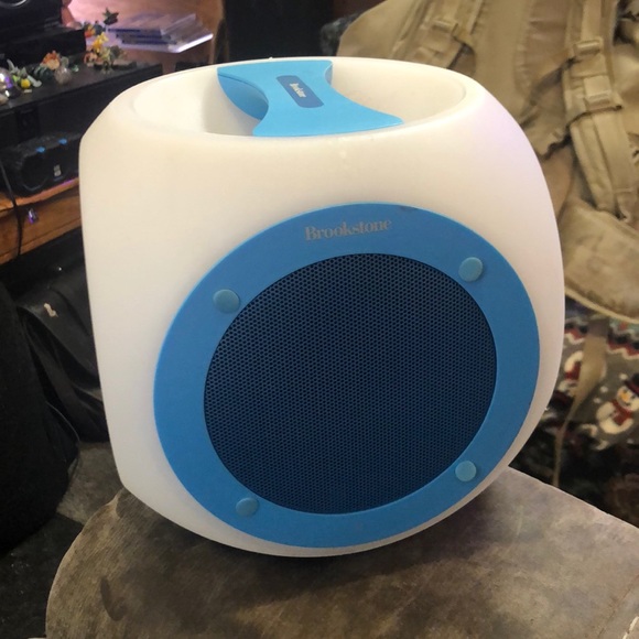Brookstone | Portable Audio & Video | Brooks Tone Bluetooth Speaker ...